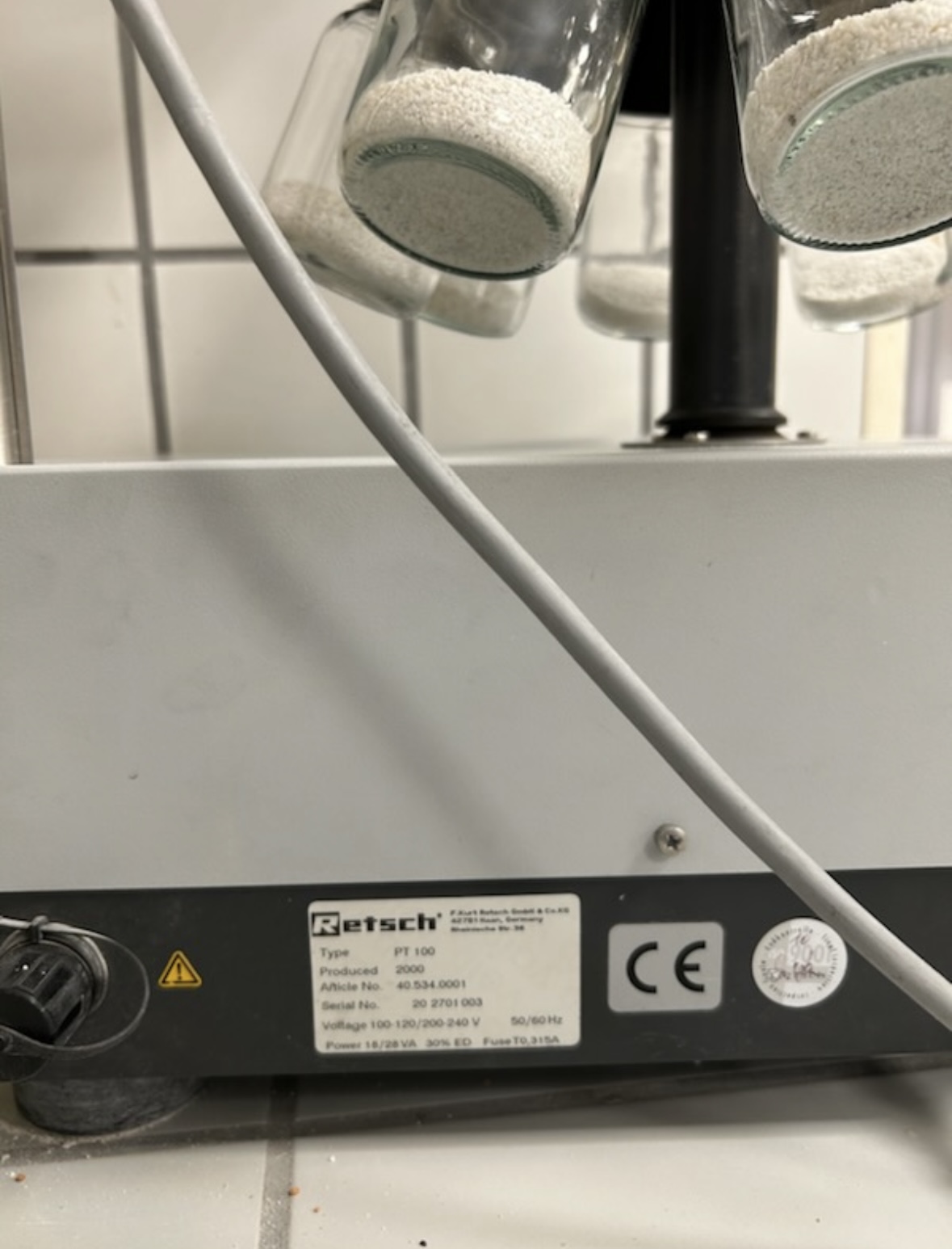 Dzielnik prób Retsch PT 100 – LABMED.TECH